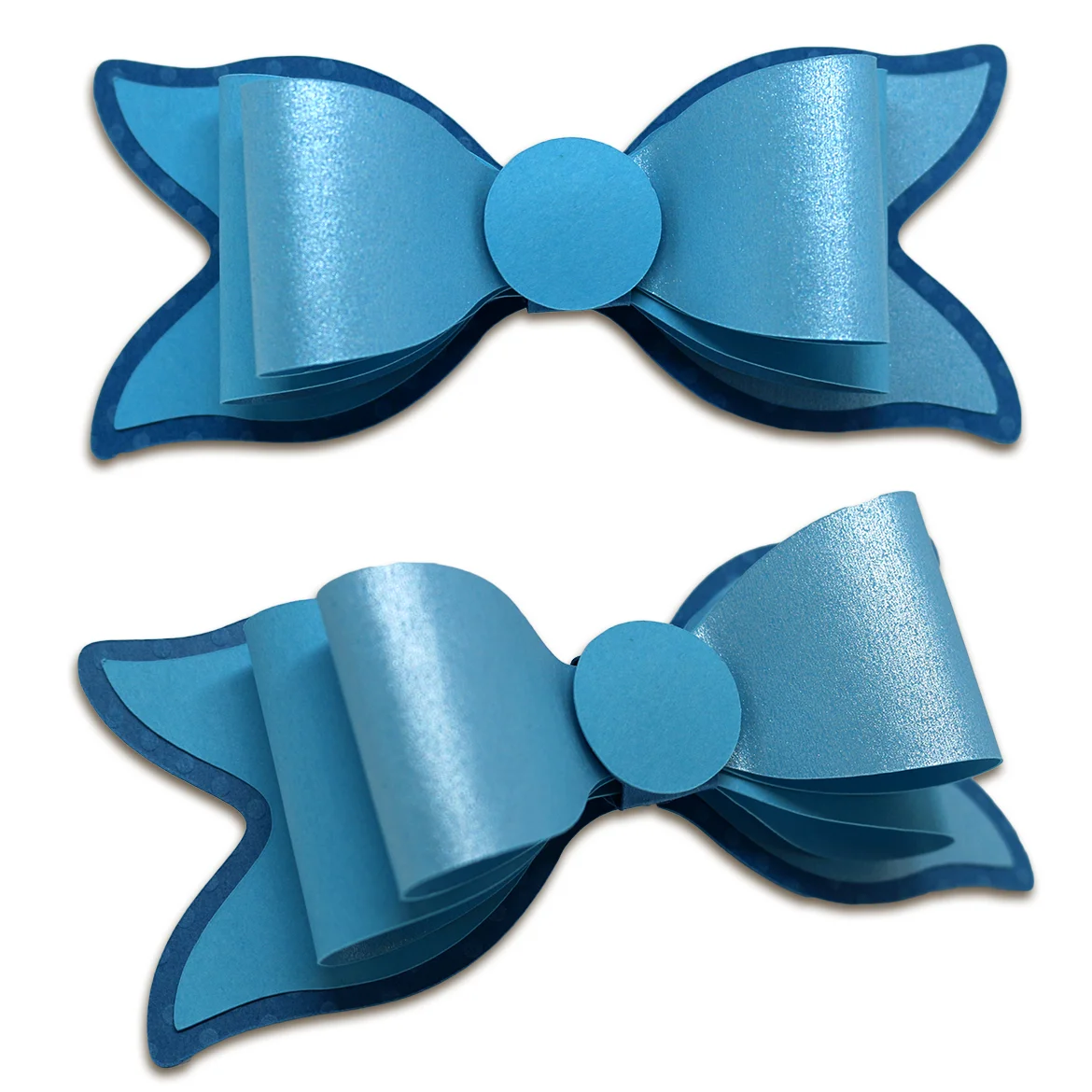 JLD-Double Bow with 2 Color Base — JamieandJenn.com