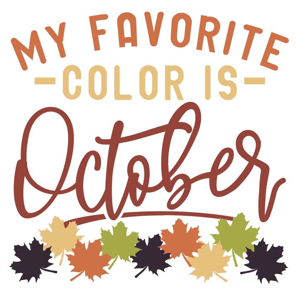 My Favorite Color Is October