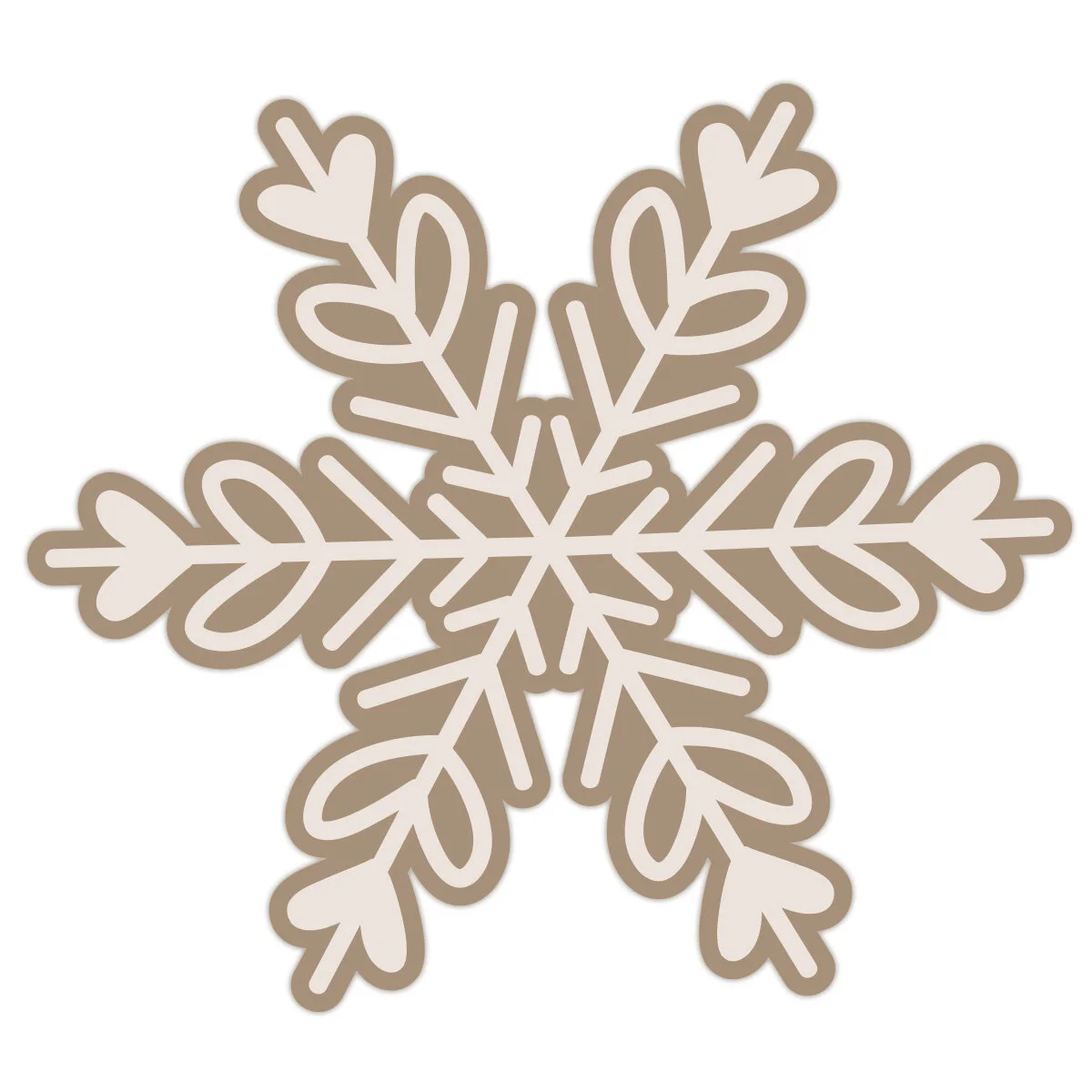 JLD-Layered Snowflake Set Six — JamieandJenn.com