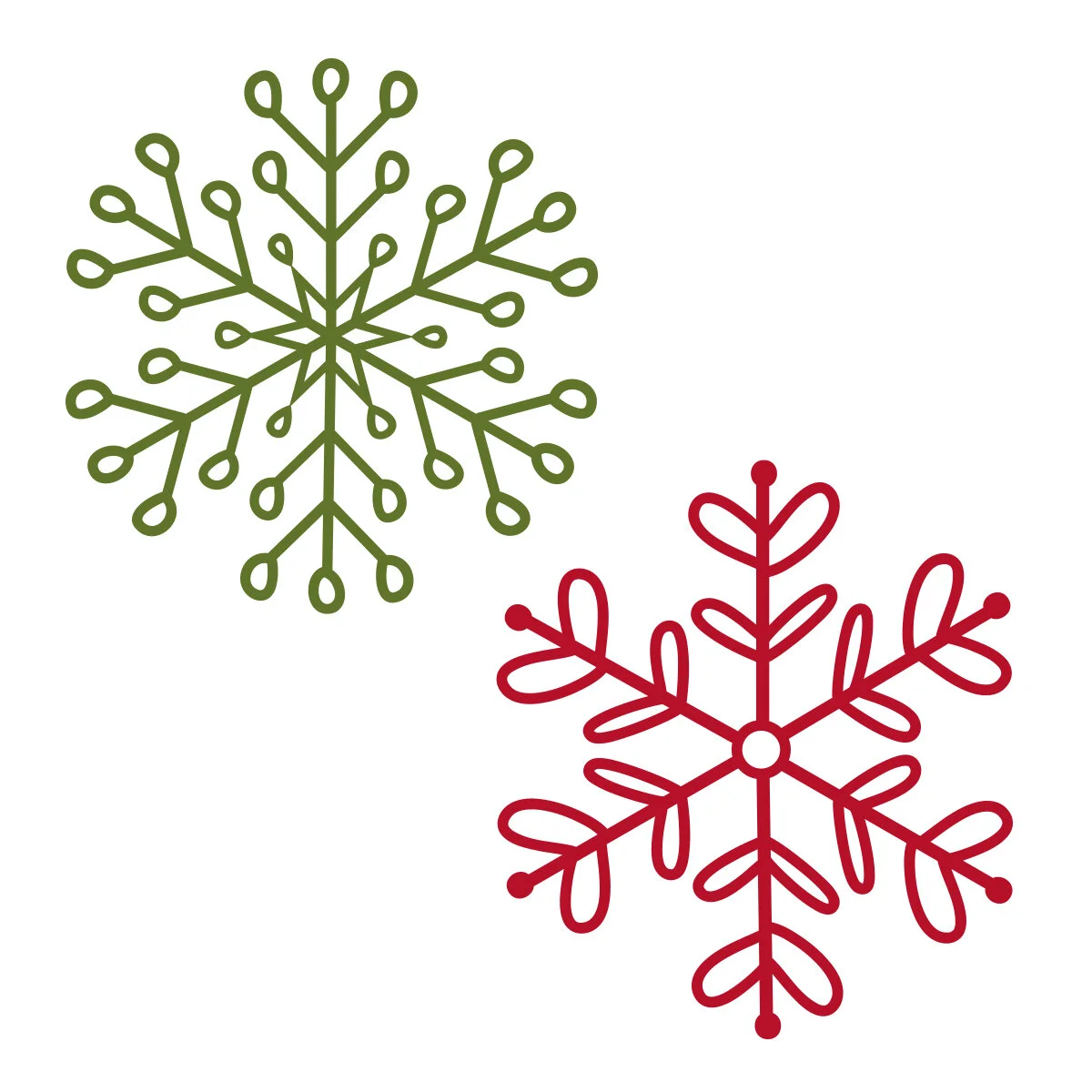 JLD-Layered Snowflake Set Seven — JamieandJenn.com