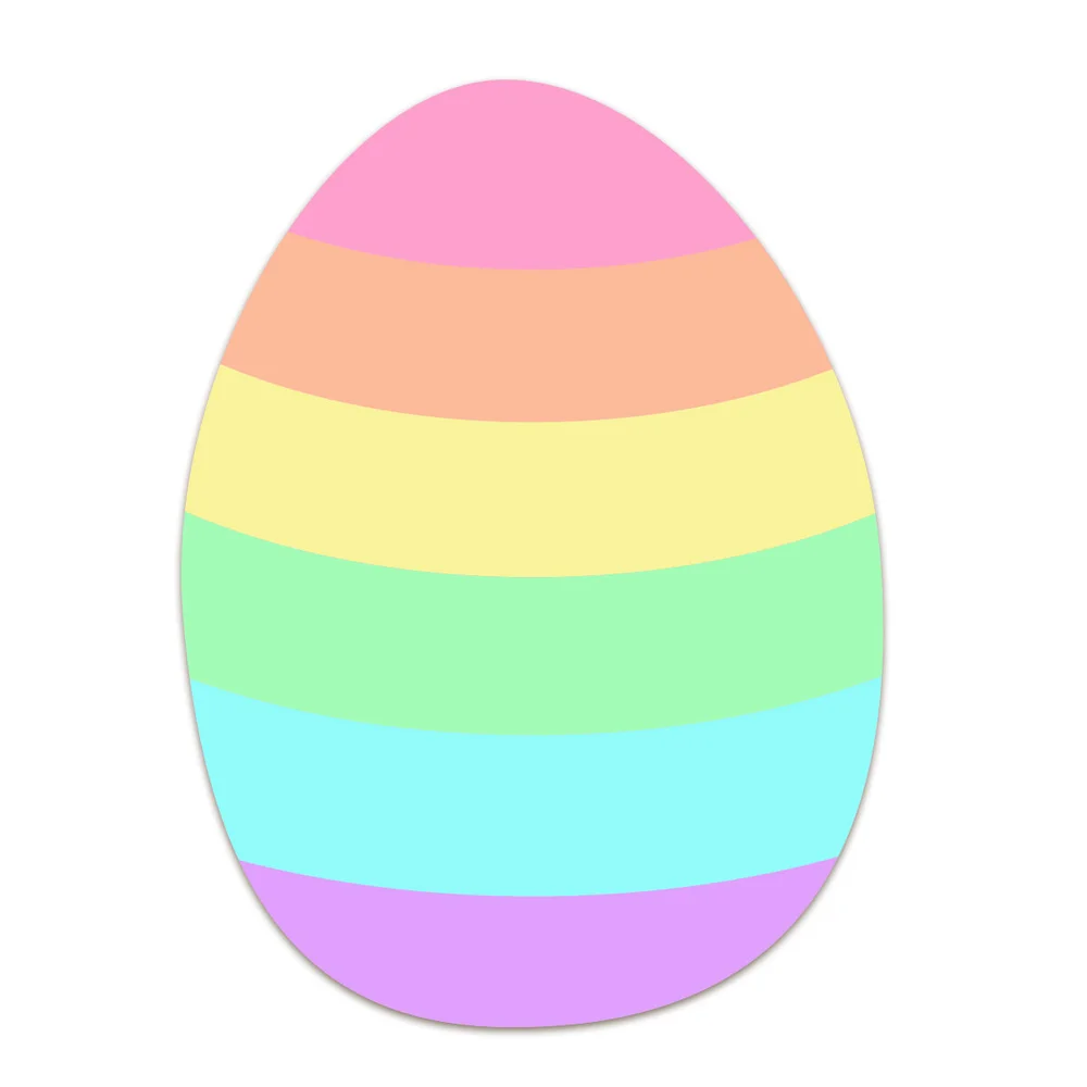 Rainbow Easter Eggs