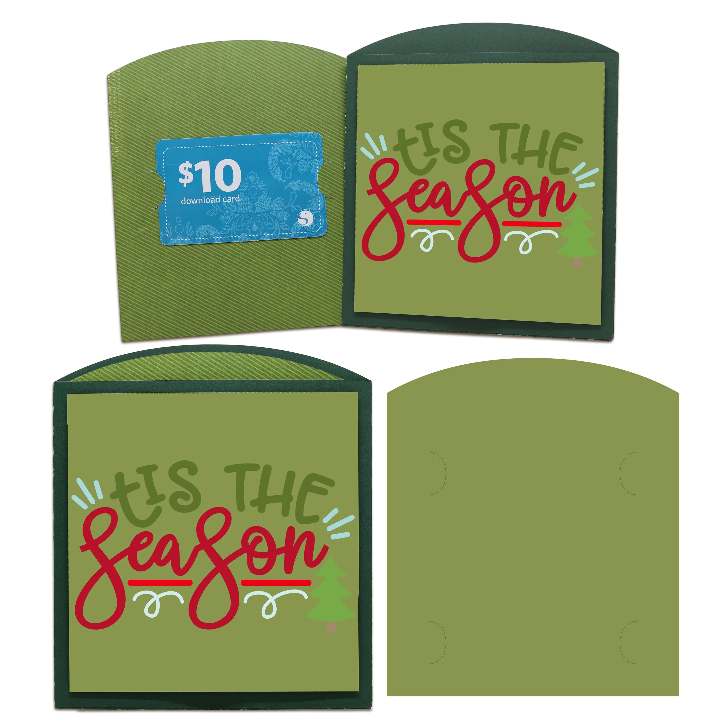 JLD-Tis The Season Gift Card Envelope — JamieandJenn.com