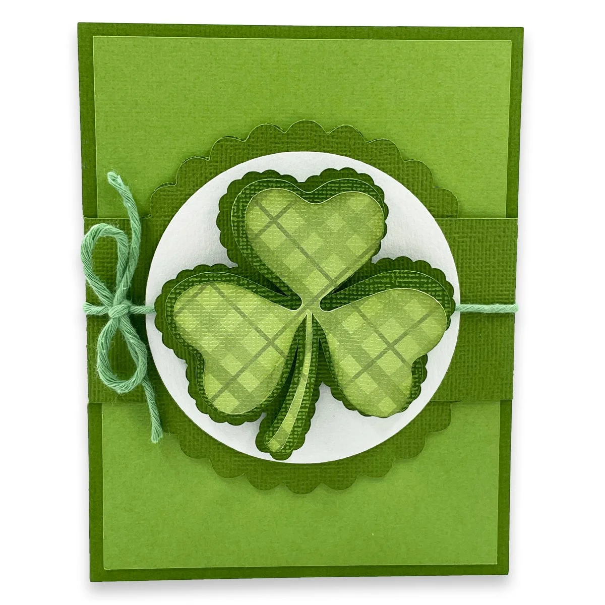JLD-Fancy Fold Shamrock Card — JamieandJenn.com