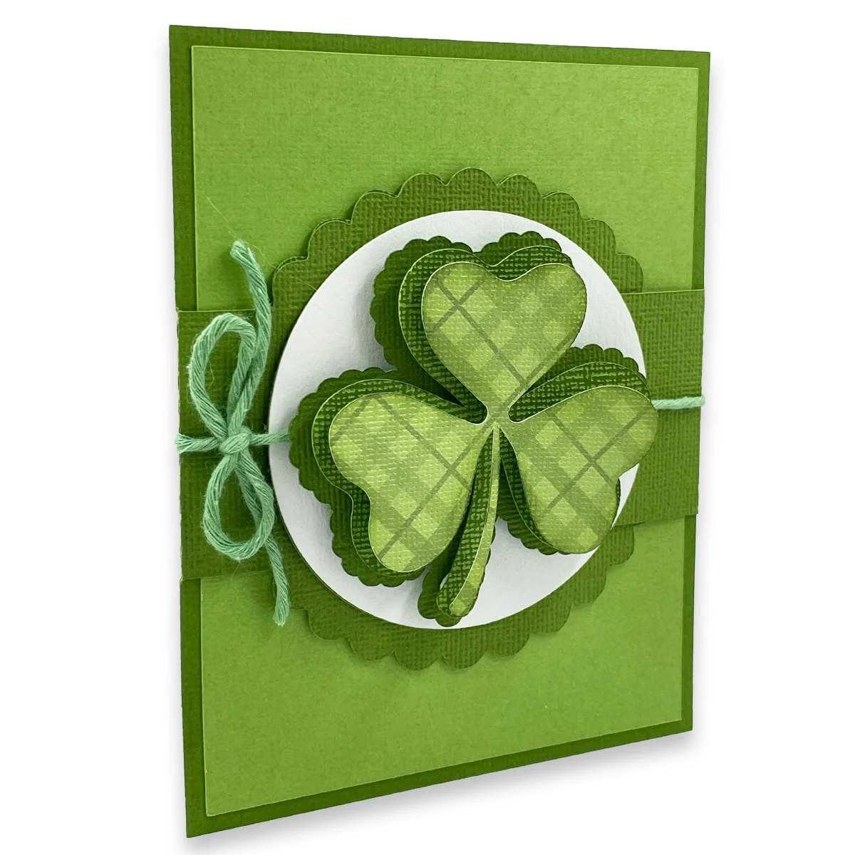 JLD-Fancy Fold Shamrock Card — JamieandJenn.com