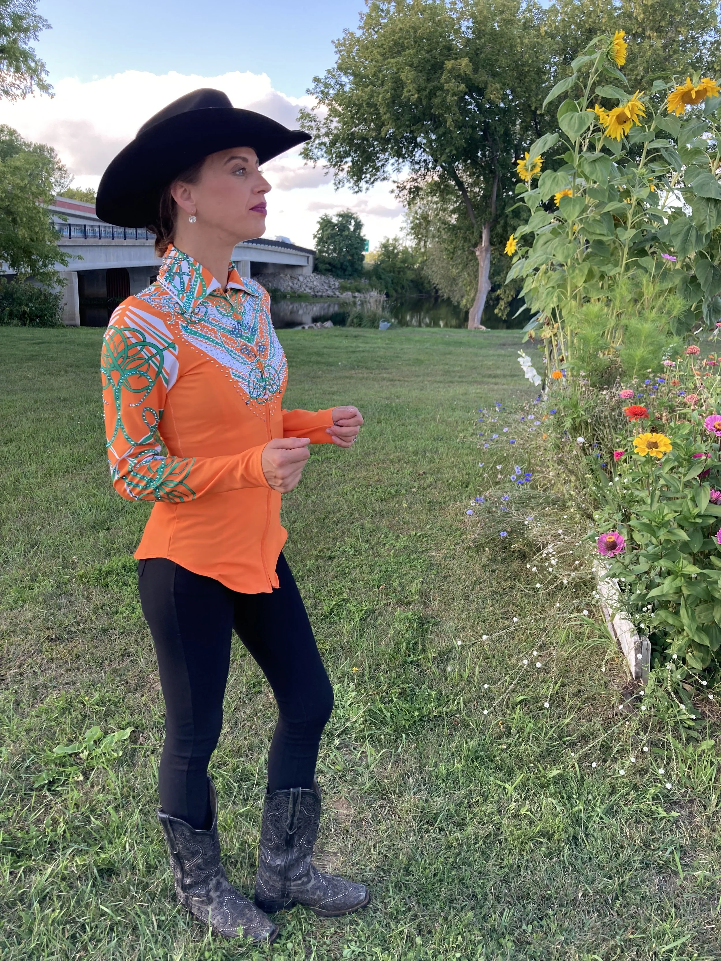 Affordable Western Show Clothes * Horse Show Shirts * Western Show Shirts * Sparkle Ridge