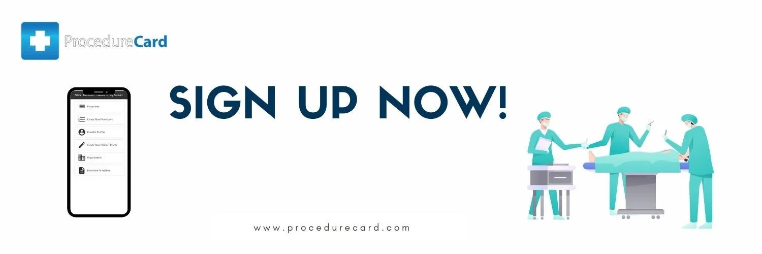 Procedure Card - The Surgical Preference Card App The Preferred ...