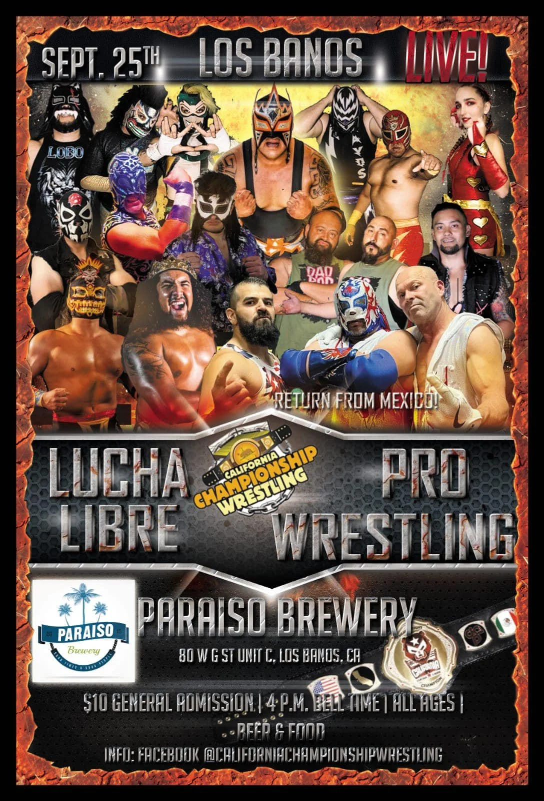 California Championship Wrestling Indy Dependent California Championship Wrestling Indy Dependent