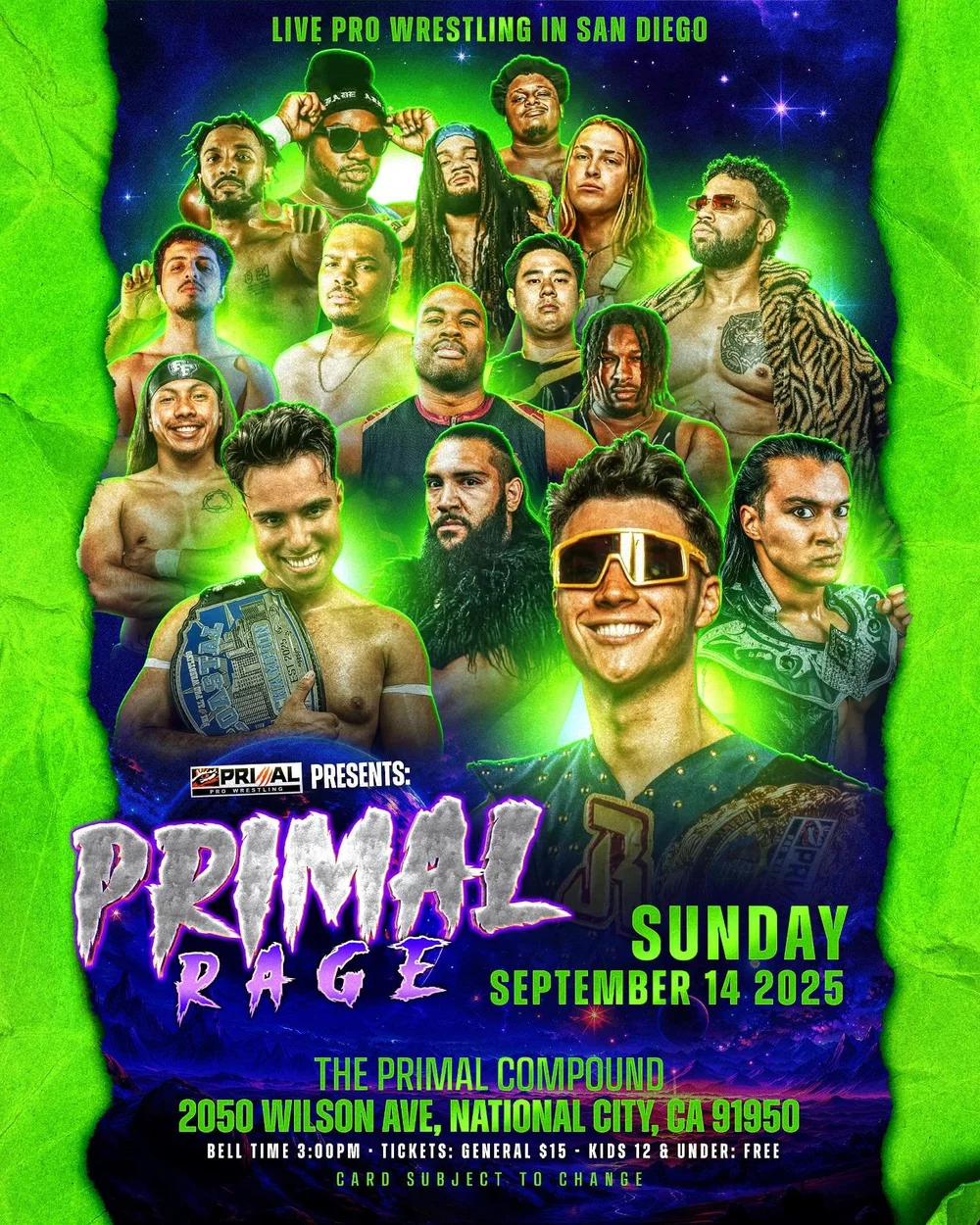 Primal Pro Wrestling presents Primal Rage — Indy Dependent