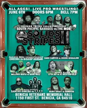 Oasis Pro Wrestling presents Solids or Stripes — Indy Dependent