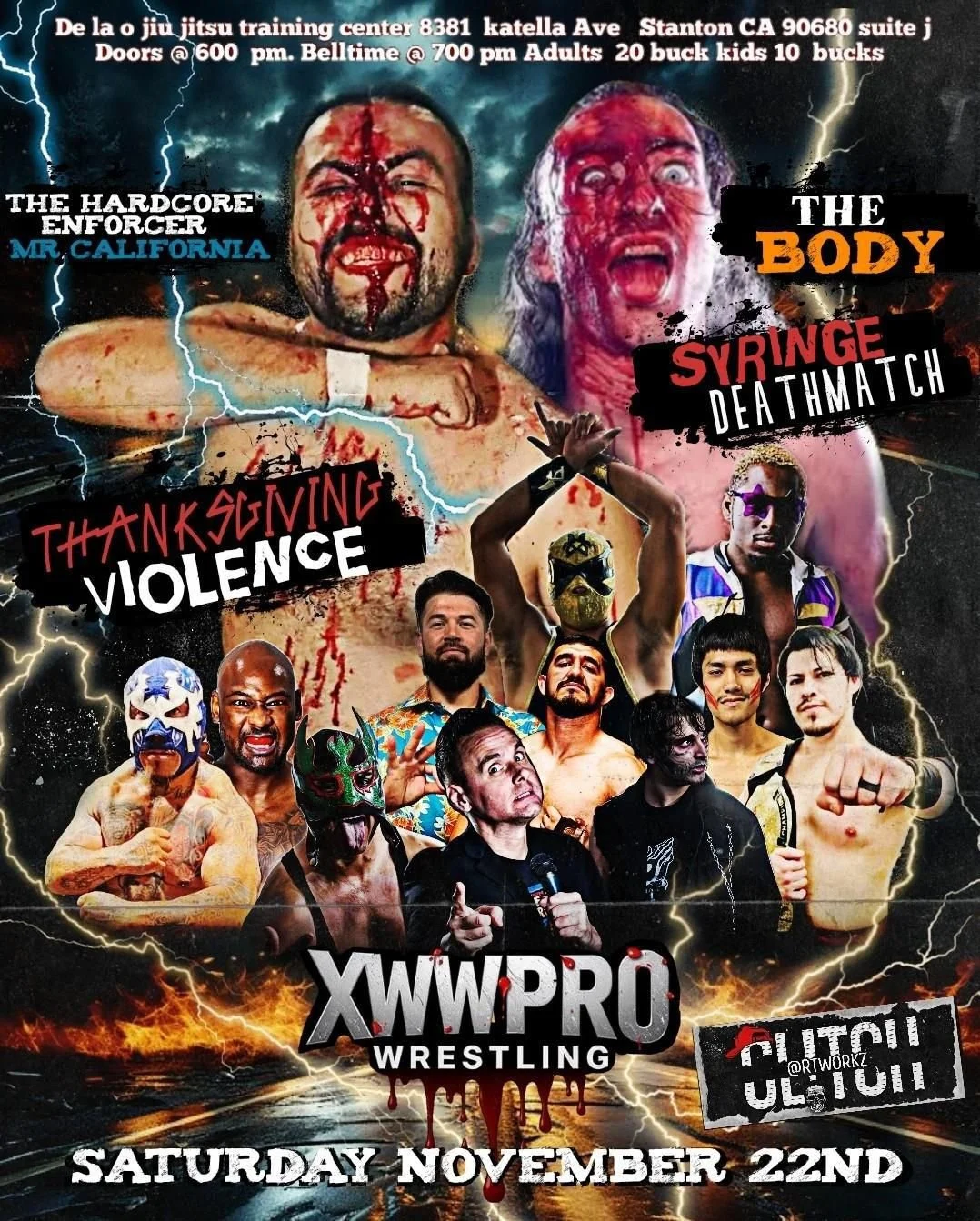 XWW Pro Wrestling presents Thanksgiving Violence — Indy Dependent