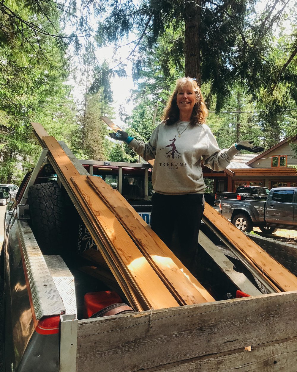 From Shop to Studio: Power Washing and The Wood Project — Treeline Aerial