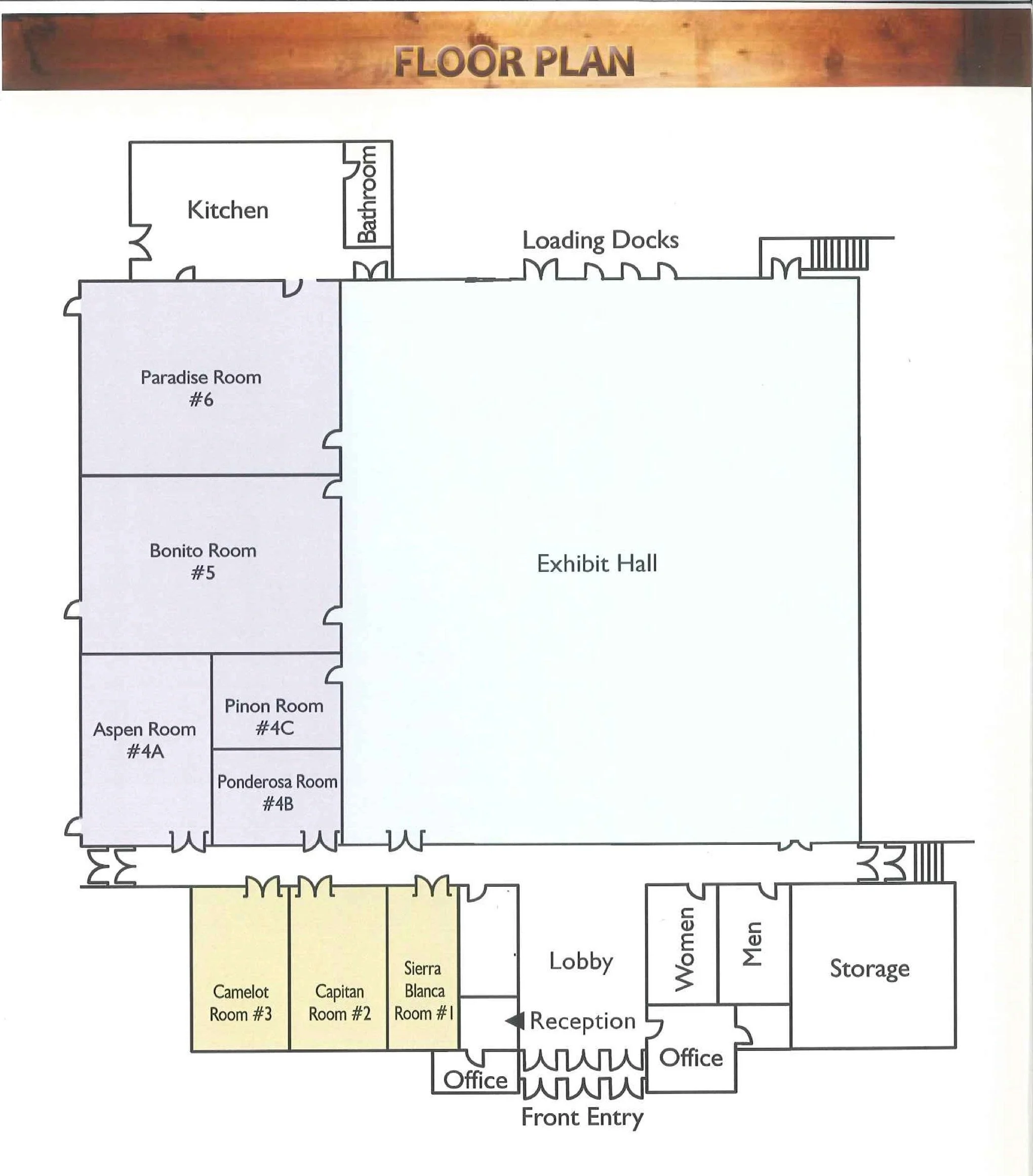 Floor Plans — Ruidoso Convention Center