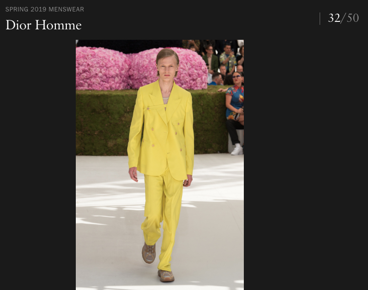 Spring/Summer 2019 Menswear Report — Dylan Kearney