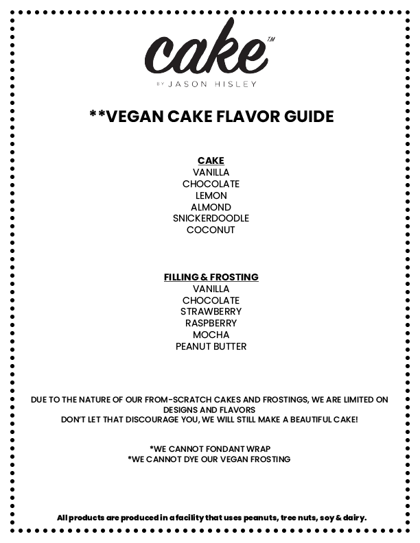 Flavor Guides — Cake™ by Jason Hisley