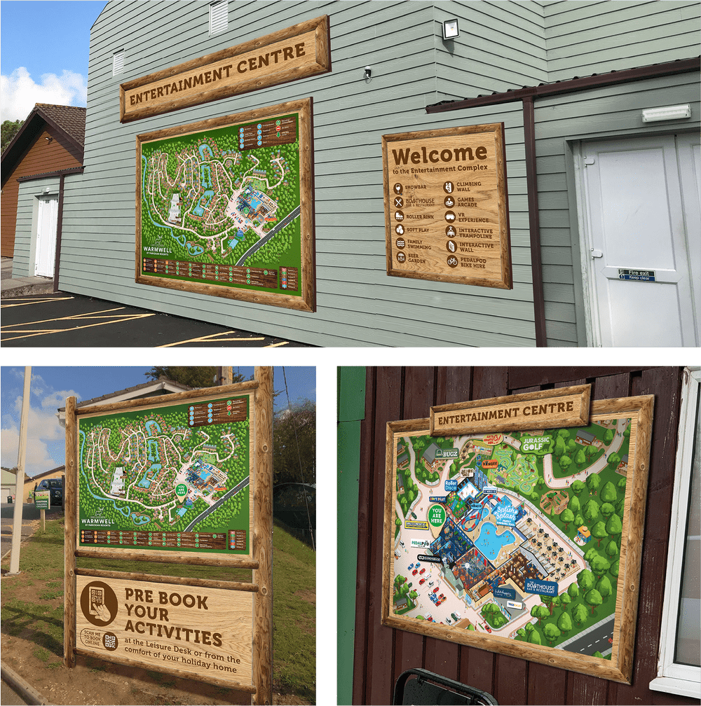 Parkdean Map Illustration — Erik Jensen