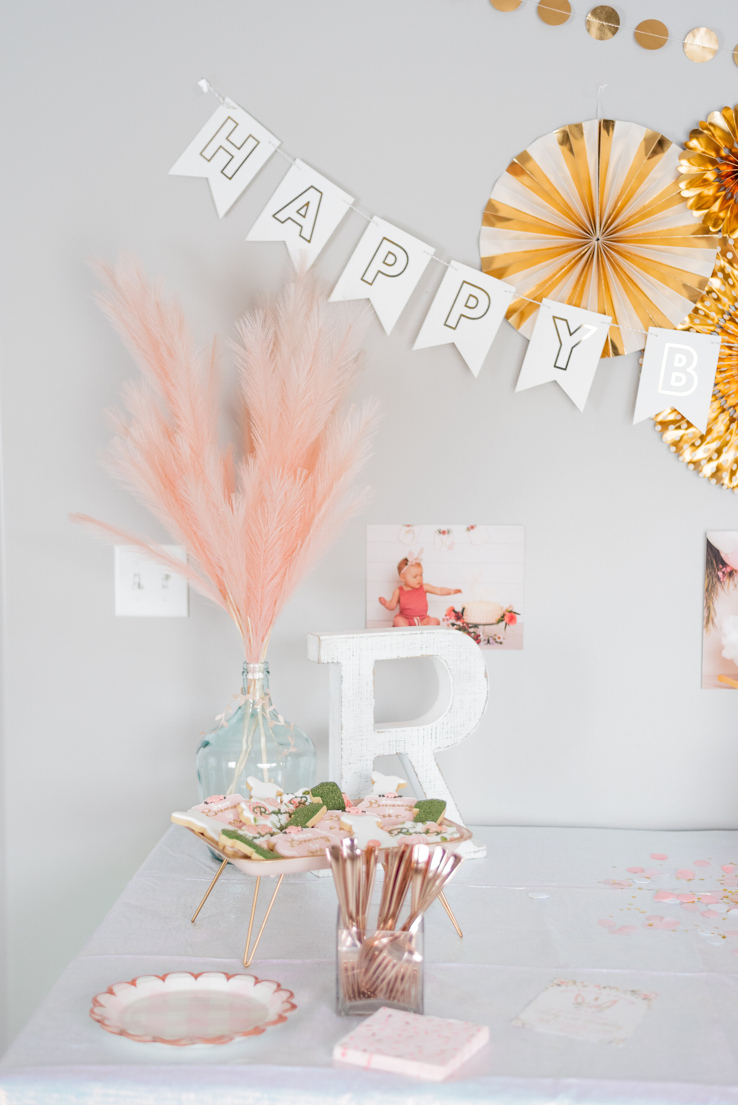 Some BUNNY is ONE! Ruby's 1st Birthday Party — MEGAN THE VEGAN MOM