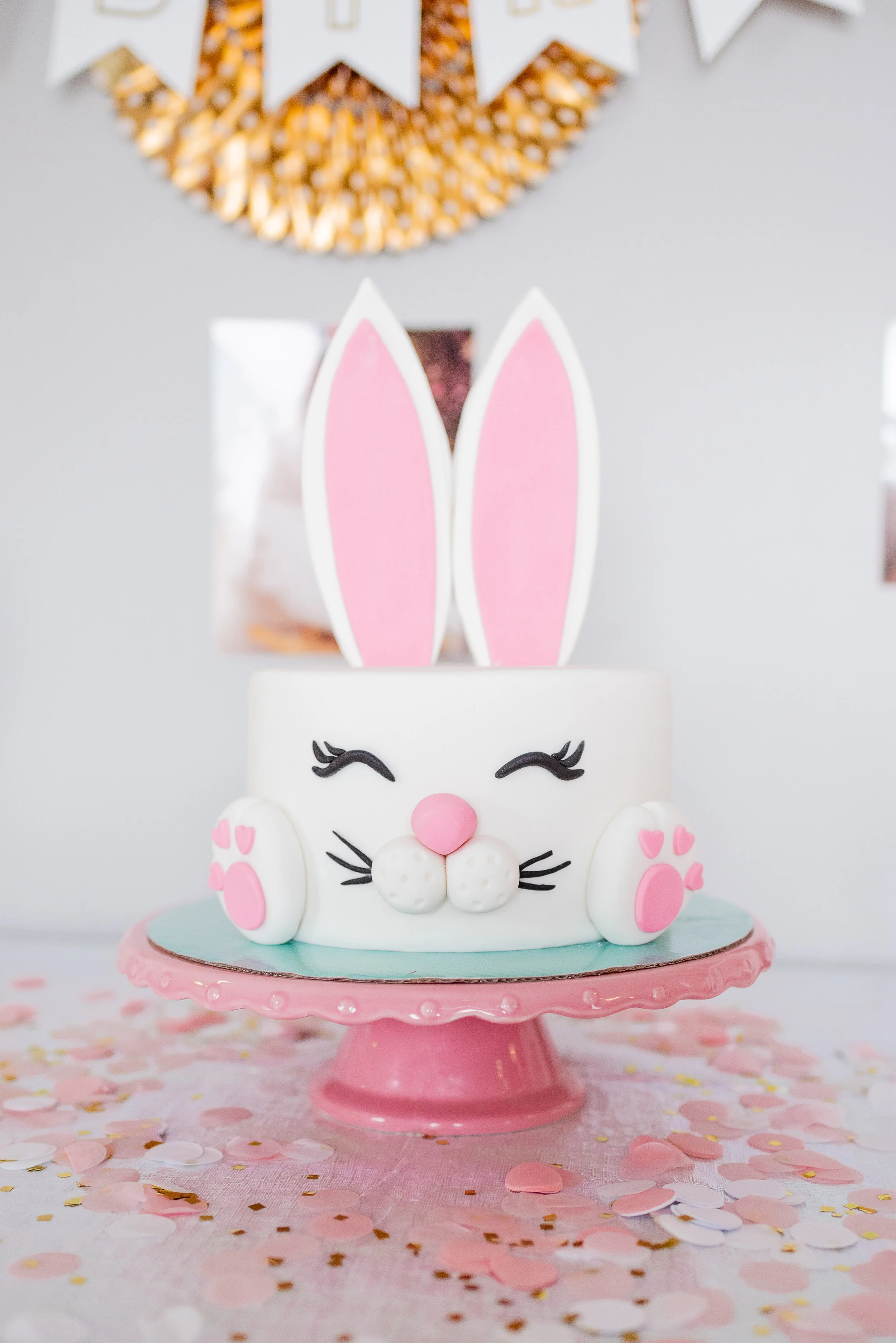 Some BUNNY is ONE! Ruby's 1st Birthday Party — MEGAN THE VEGAN MOM