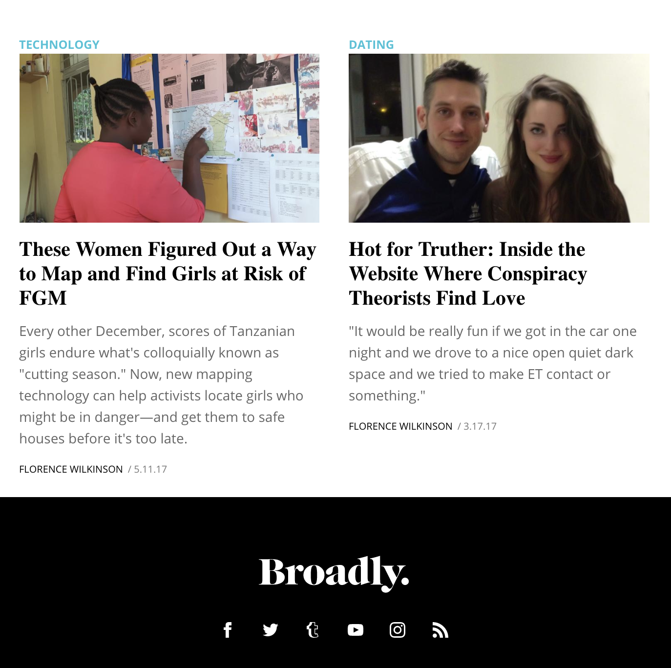 My work — Florence Wilkinson