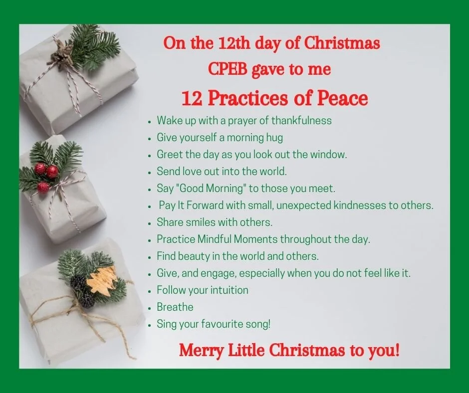 The 12 Days of Christmas! — The Centre for Psychotherapy and Emotional ...