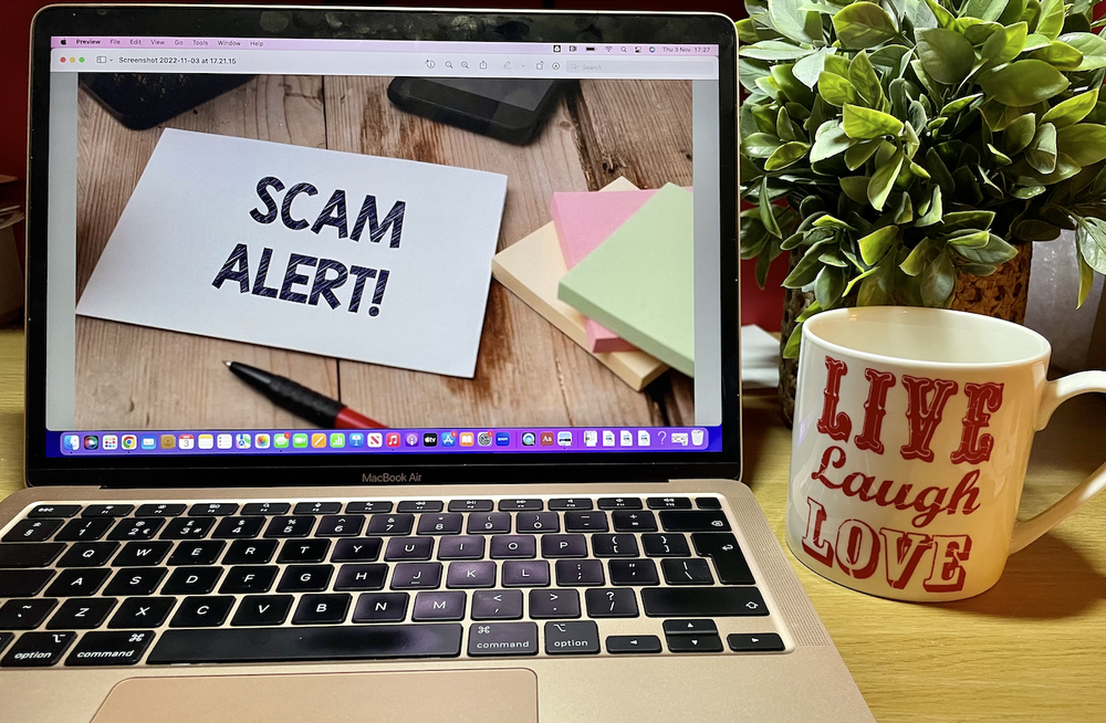 A scam scare and how to avoid becoming a victim — These Are The Heydays