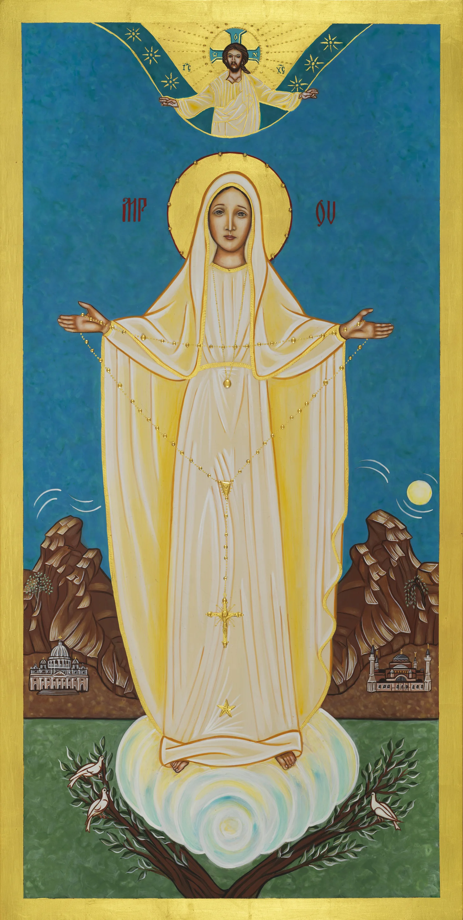 The Pilgrim Virgin Icon of Fatima — FAITH & CULTURE