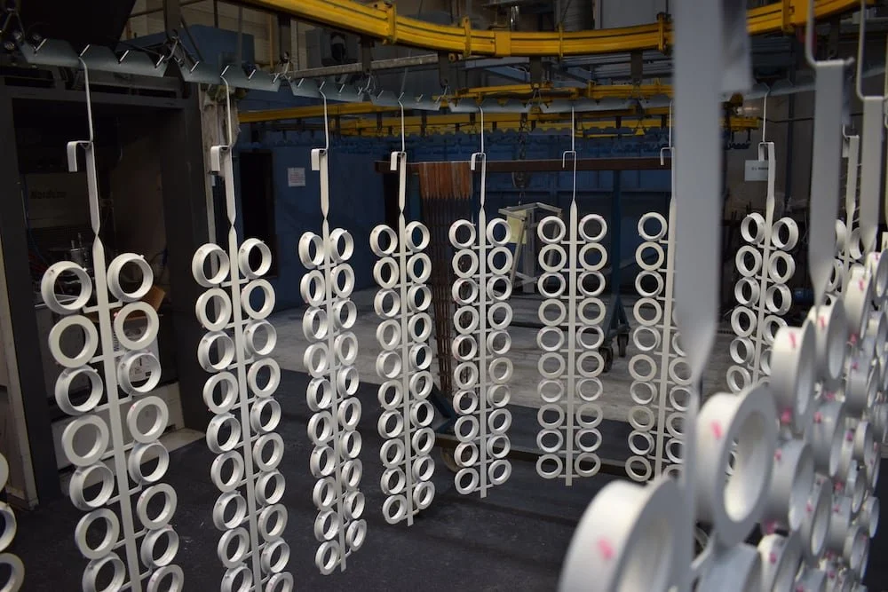 Powder Coating Lighting Components | Powdertech Surface Science