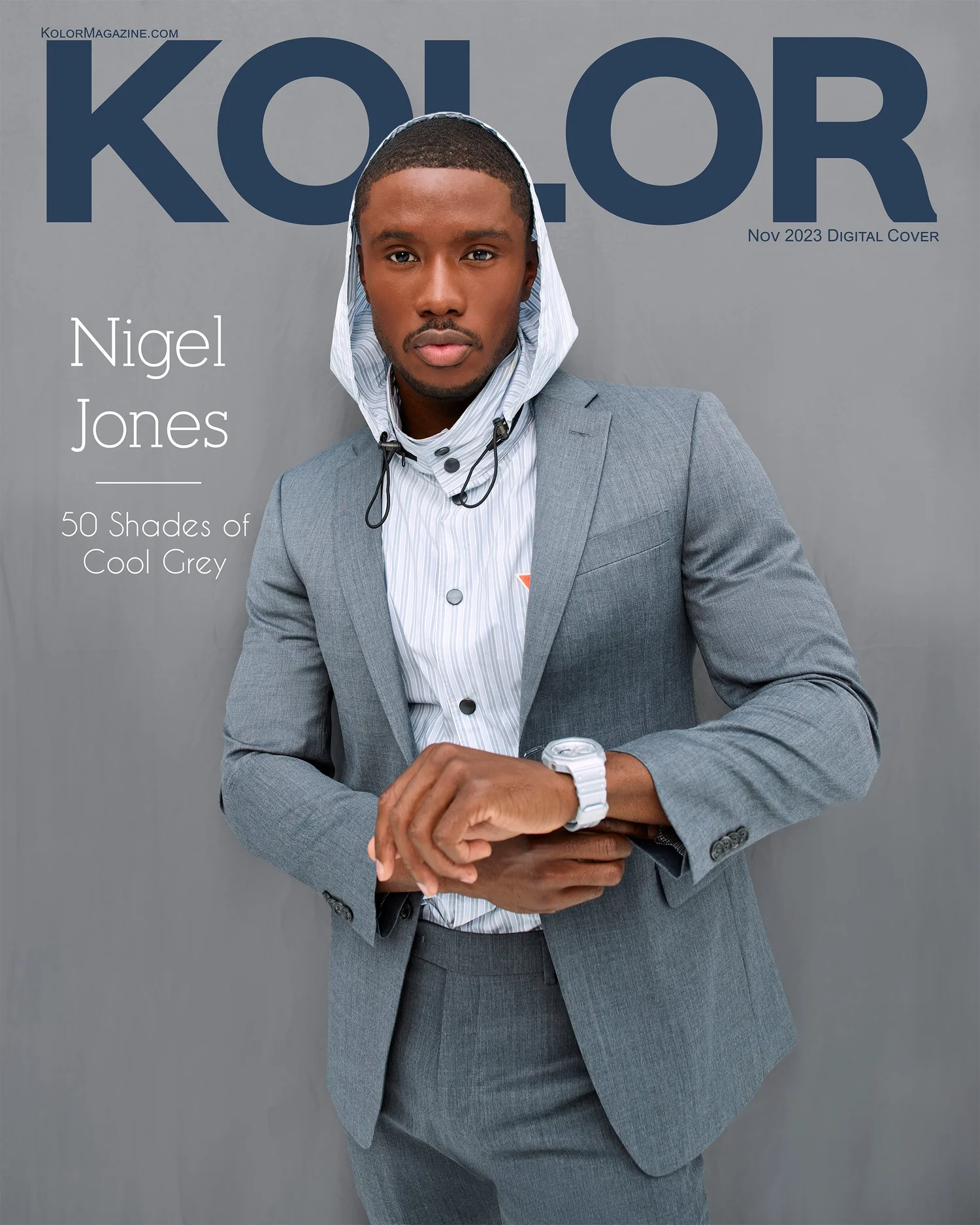 Nigel Jones: The Grey Man — KOLOR MAGAZINE