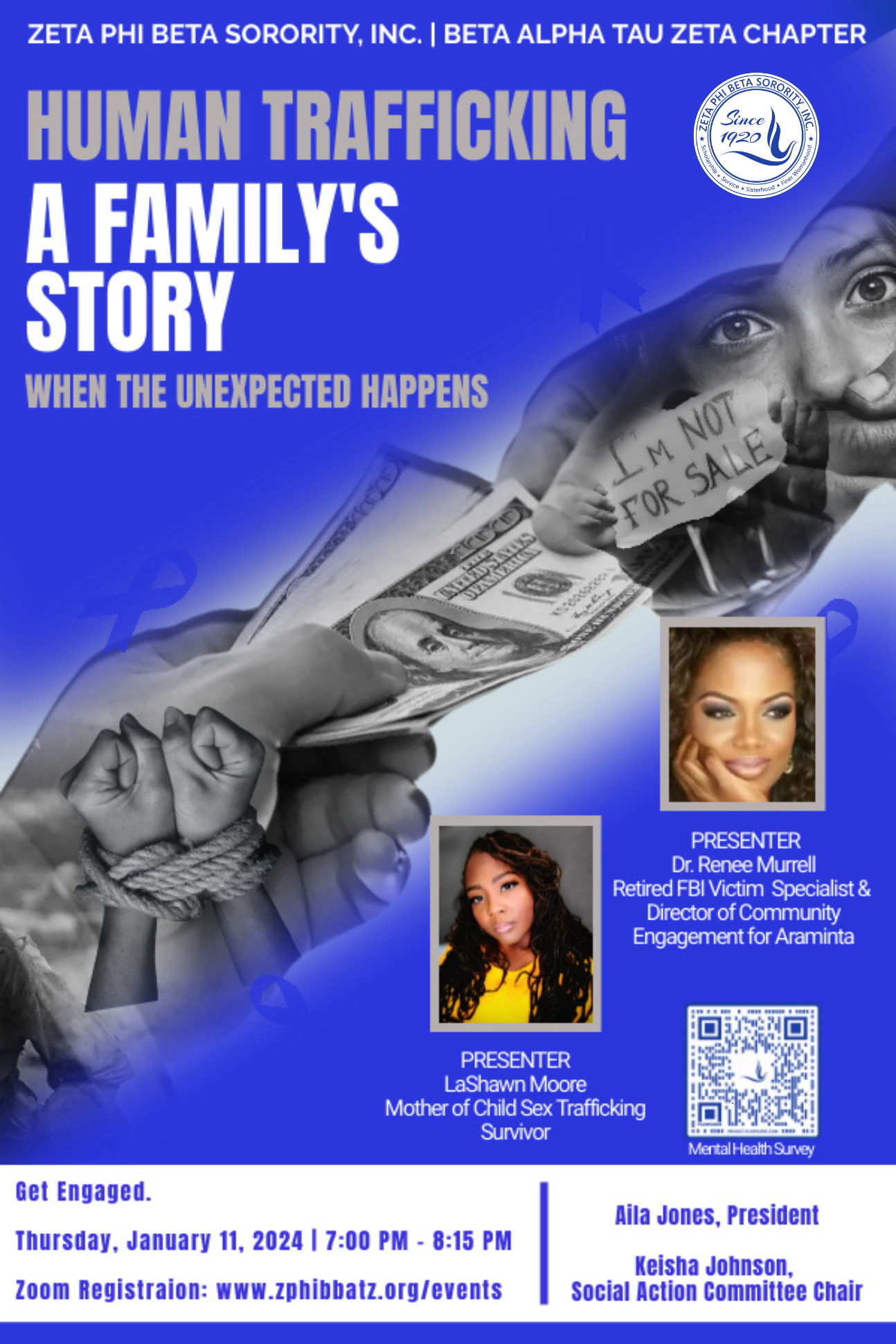 Human Trafficking: A Family's Story — Zeta Phi Beta Sorority ...