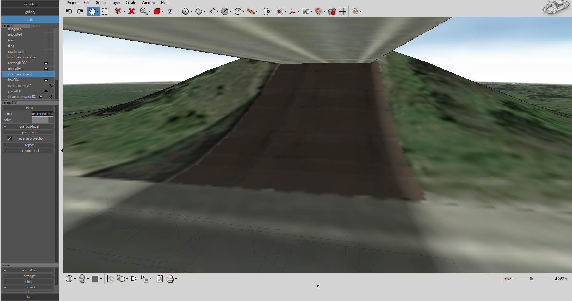 Building a Highway Overpass — Crash Animation Studios
