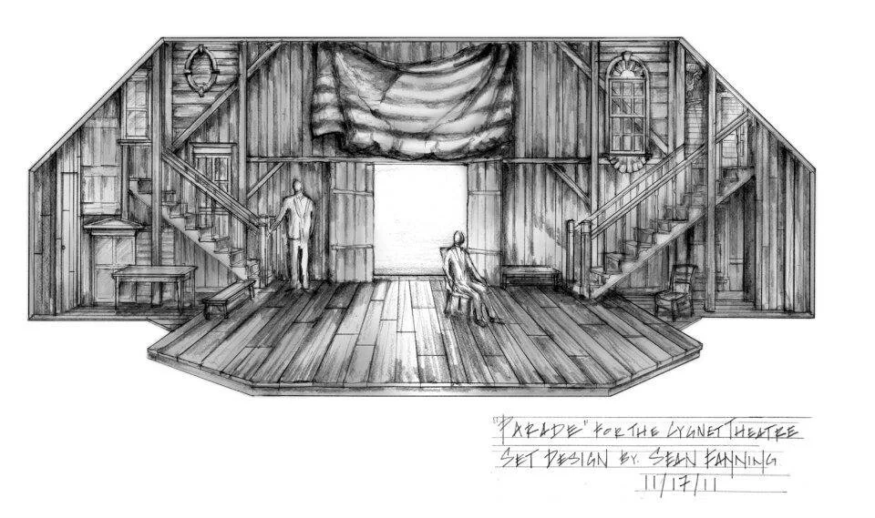 Theater Set Design Sketches