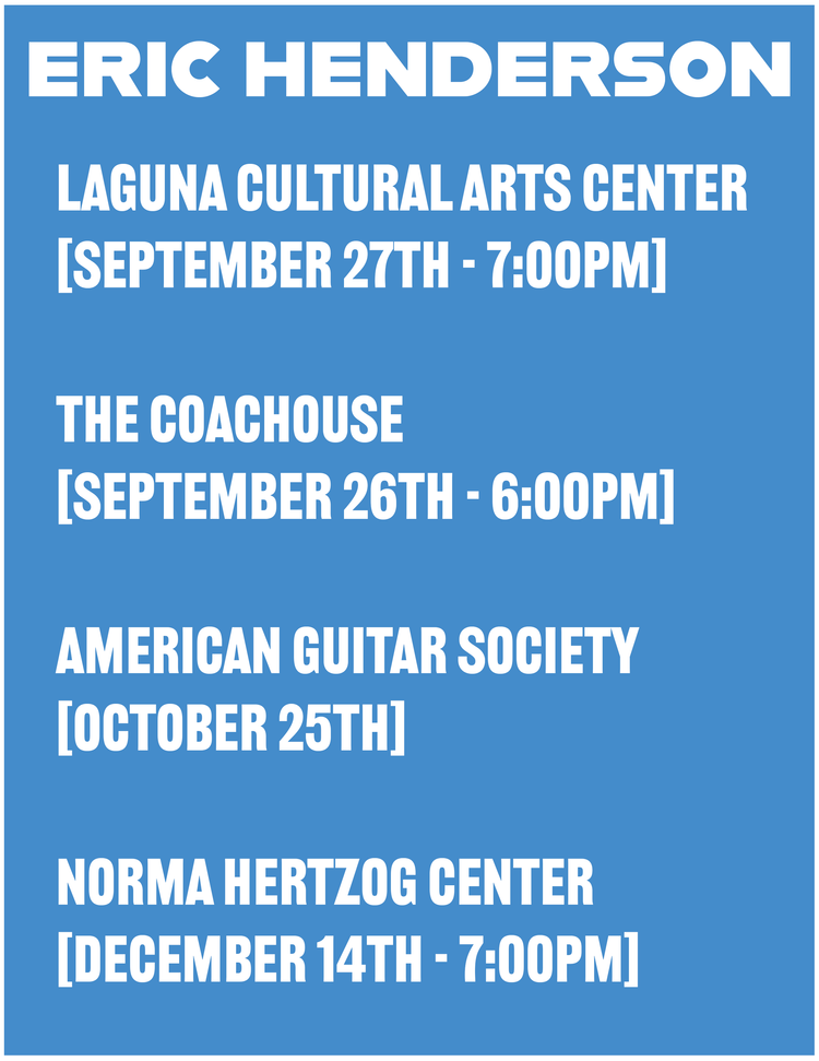 Eric Henderson - Classical Guitarist