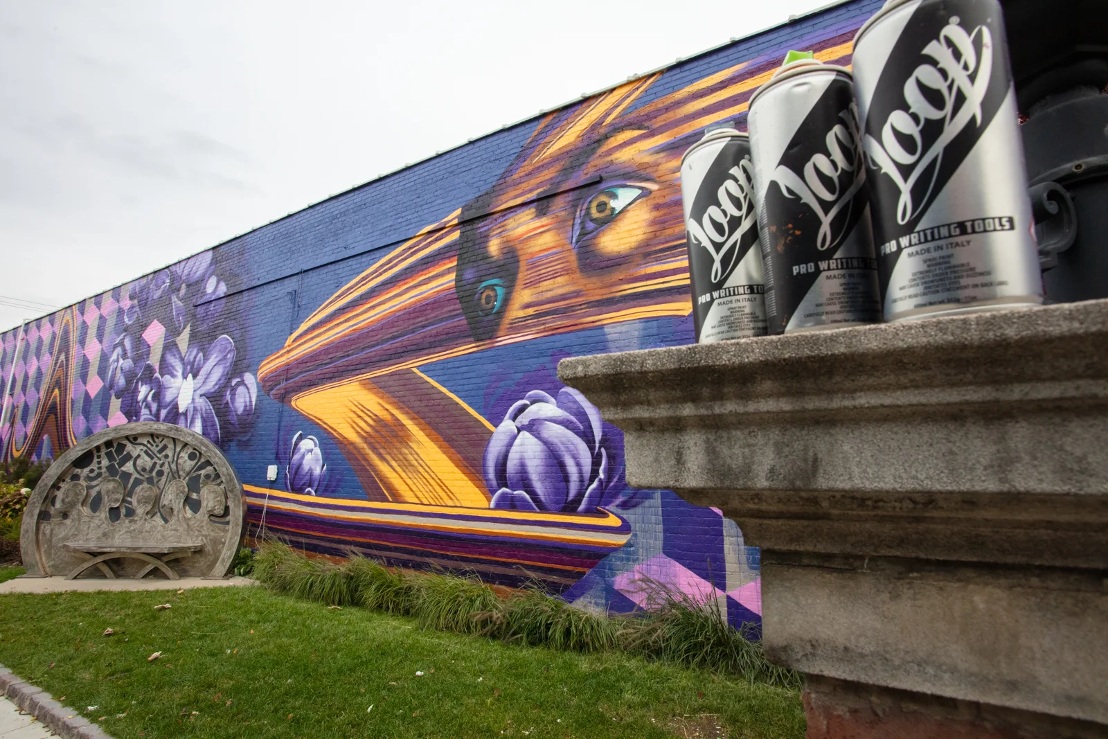 Pocket Park Mural — Wetiko