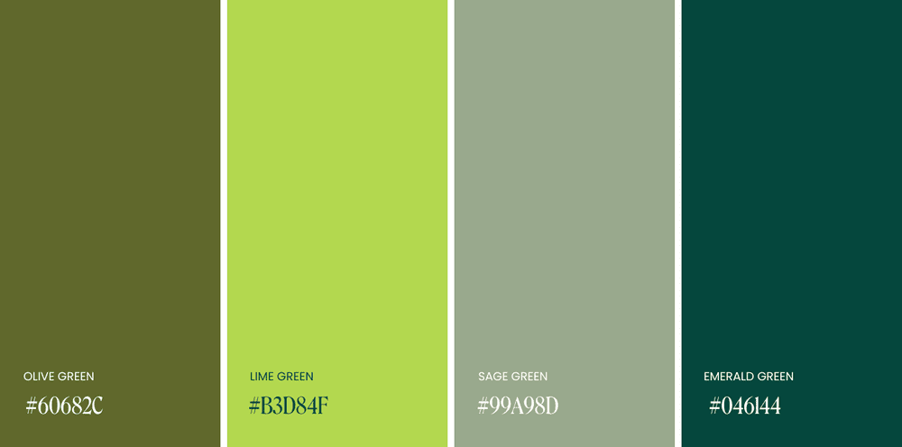 Go Green: The Psychology of Colour — Cedar + Mint Co. Web & Branding ...
