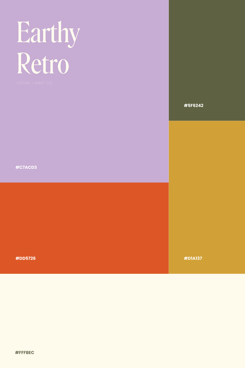 Steal these Retro-Inspired Colour Palettes for your Brand — Cedar ...