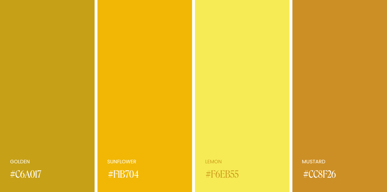 Mellow Yellow: The Psychology of Colour — Cedar + Mint Co. Web ...