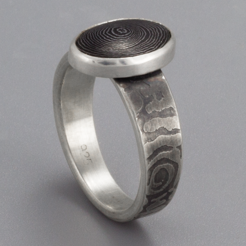 Uzumaki Ring — WMV Metalsmithing