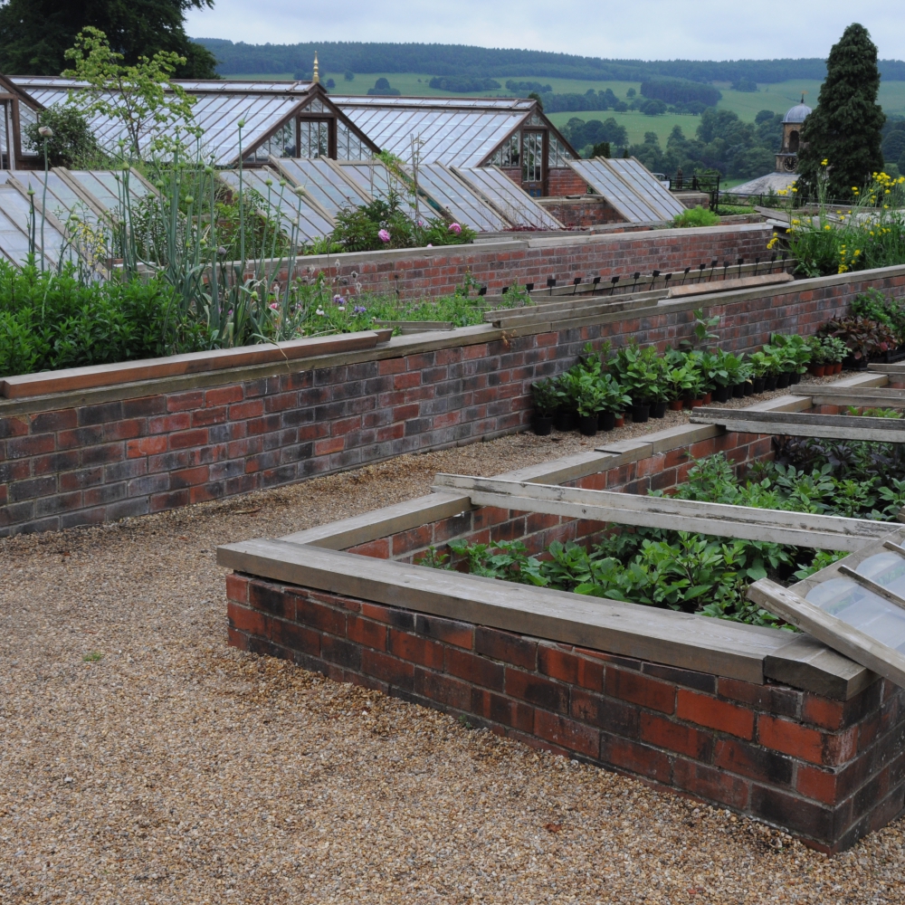 The kitchen garden at Chatsworth — Arthur Road Landscapes