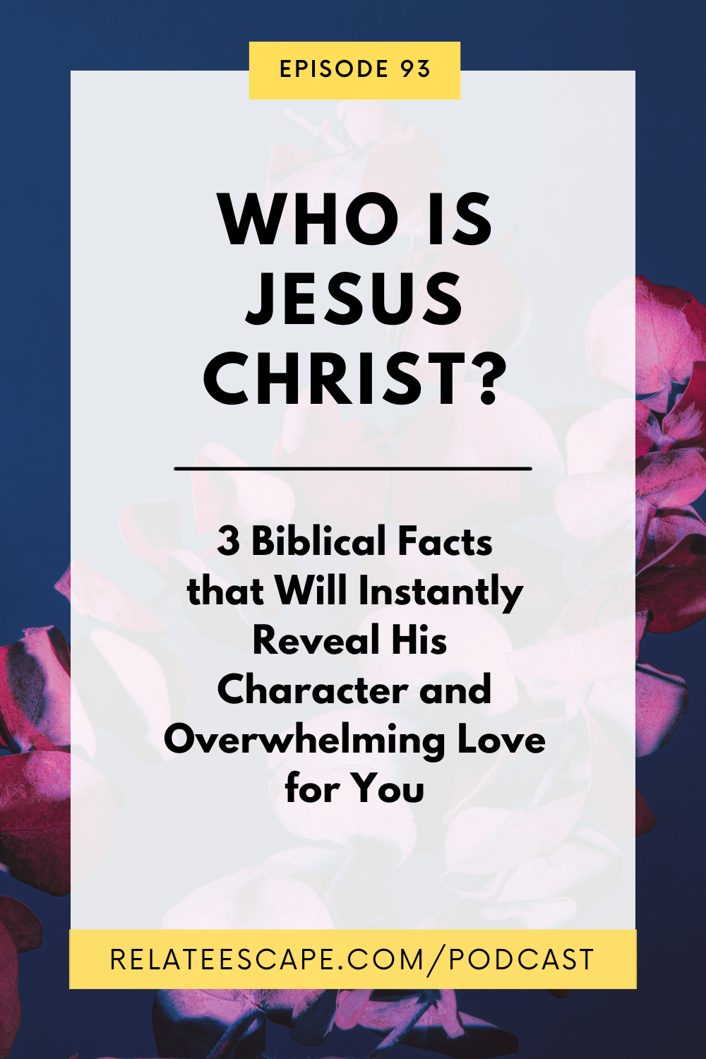 Relate Escape — Who is Jesus Christ? 3 Biblical Facts that Will ...