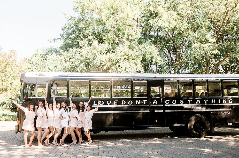 Wedding Transportation — Jump On The School Bus