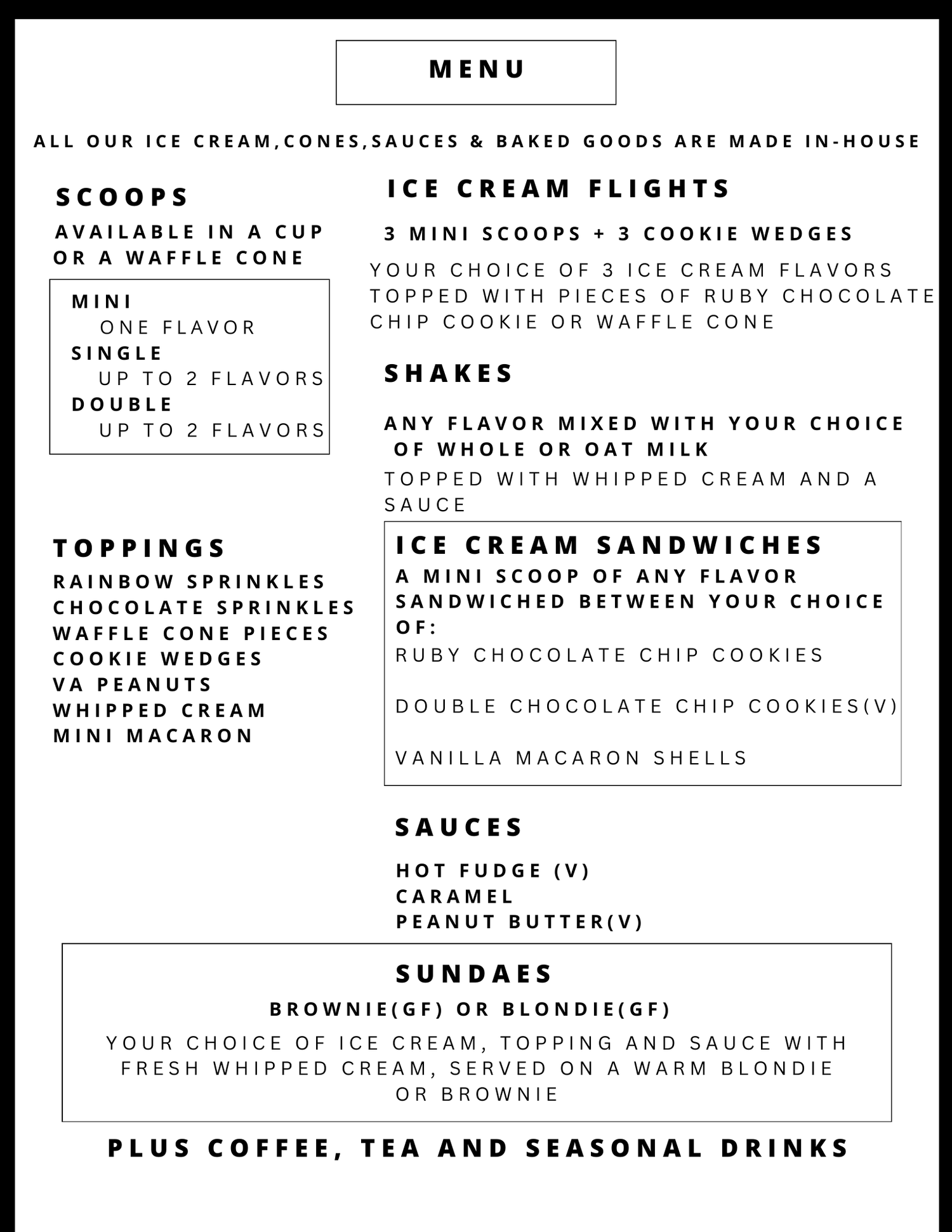 Menu — SCOOP