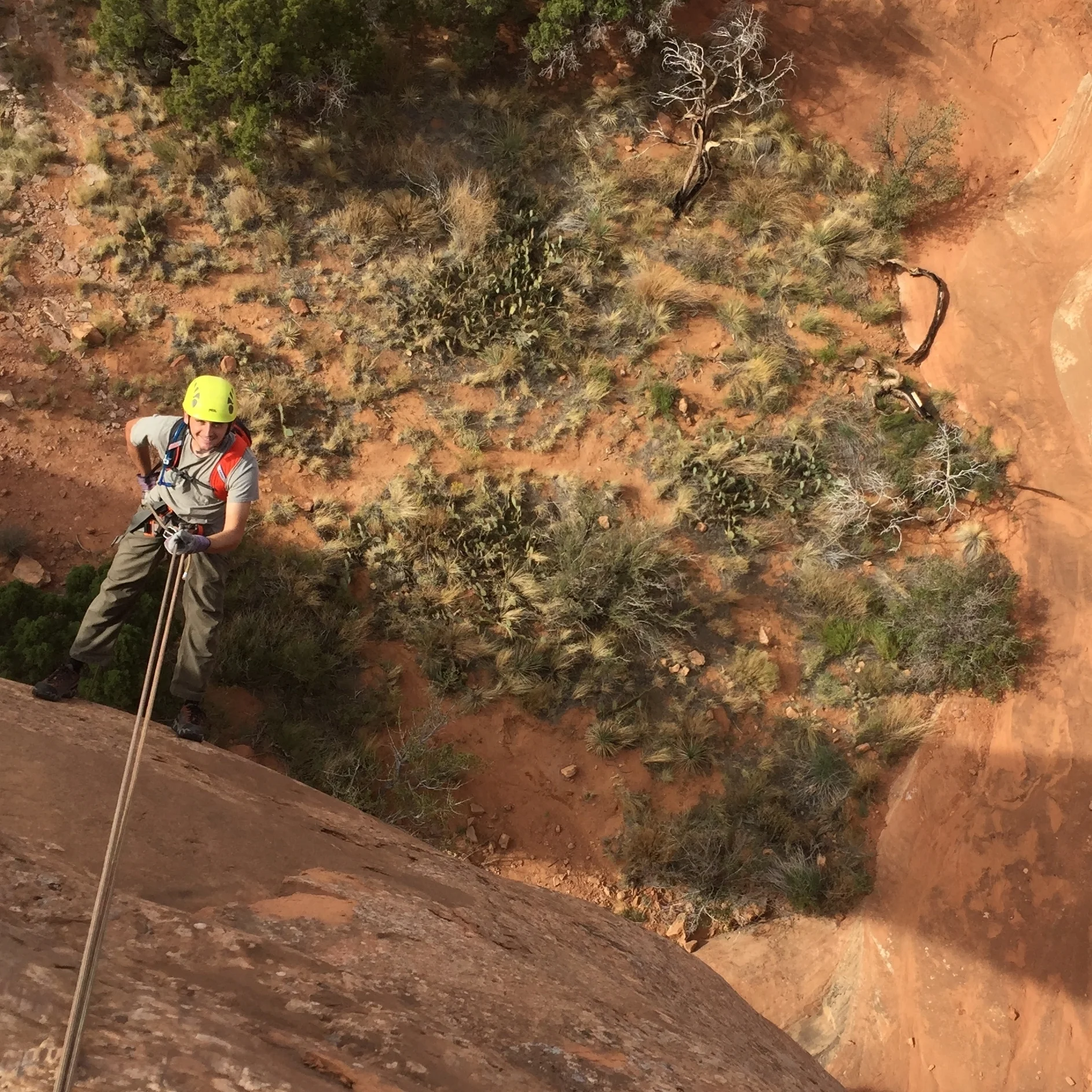 Rappelling Complete — Moab Rock Climbing | Windgate Adventures