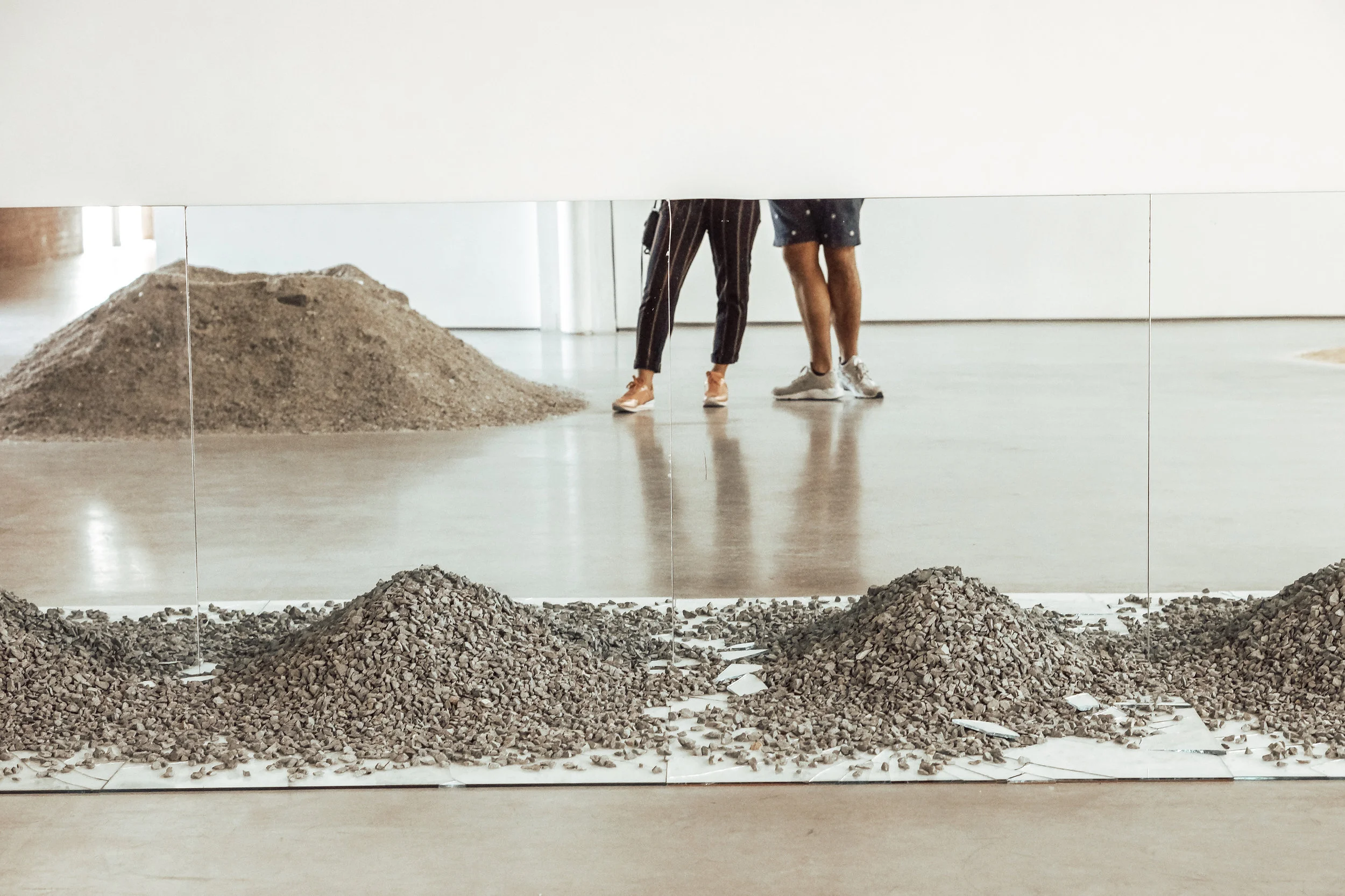 Robert Smithson Mirror