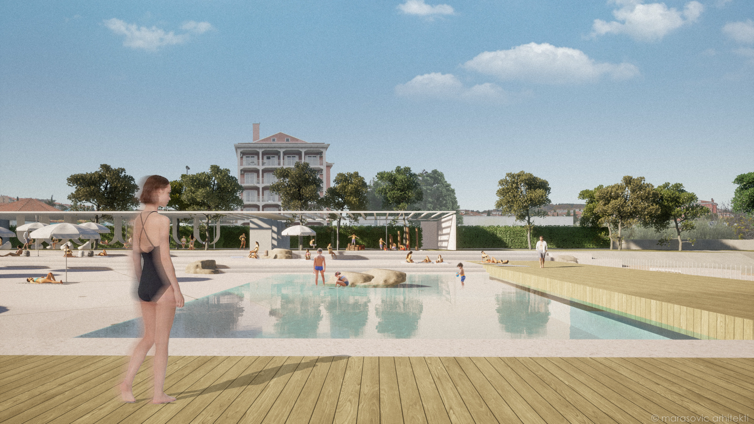marasovic arhitekti — ZUSTERNA BEACH