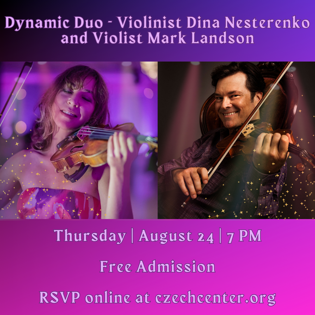 Dynamic Duo Musical Performance Czech Center Museum Houston — a meeting ...