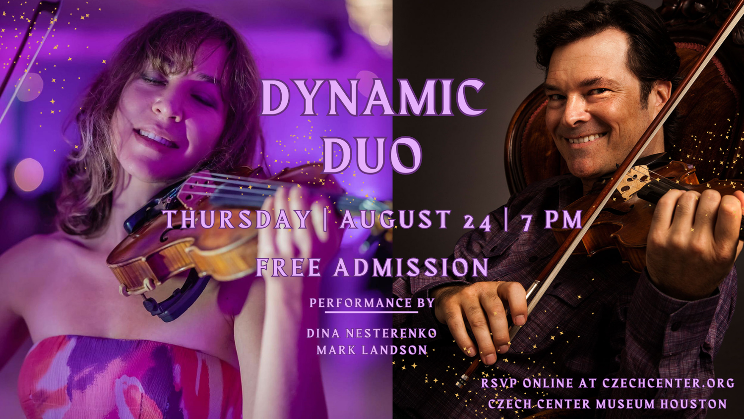 Dynamic Duo Musical Performance Czech Center Museum Houston — a meeting ...