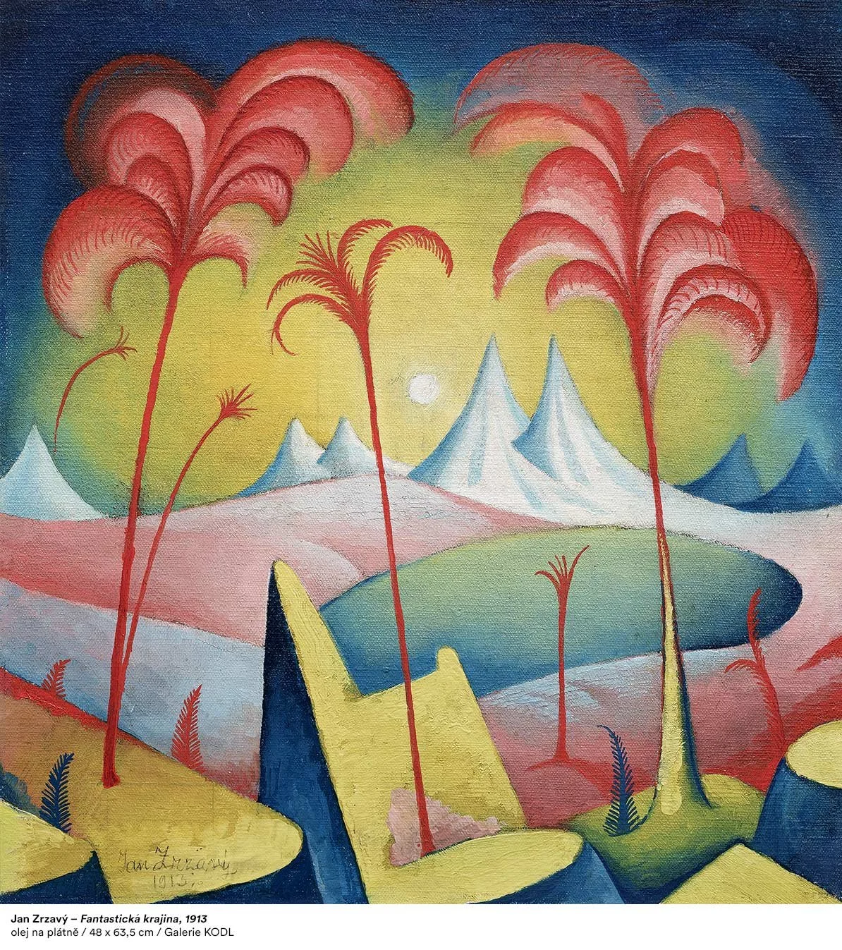 Landscapes of Czech Painters: Slavíček and Zrzavý Czech Center Museum ...