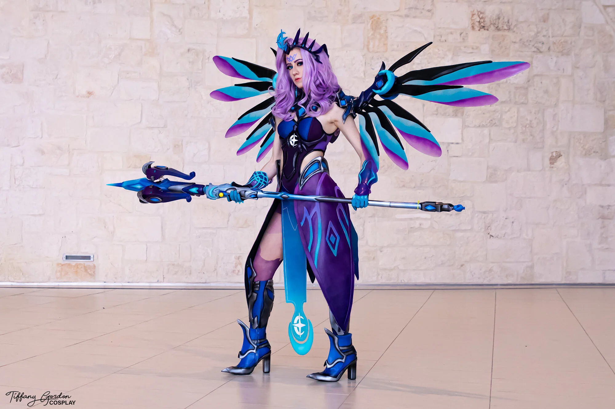 Mercy Staff (2019 Atlantic All-Stars skin) Overwatch- Blueprint ...