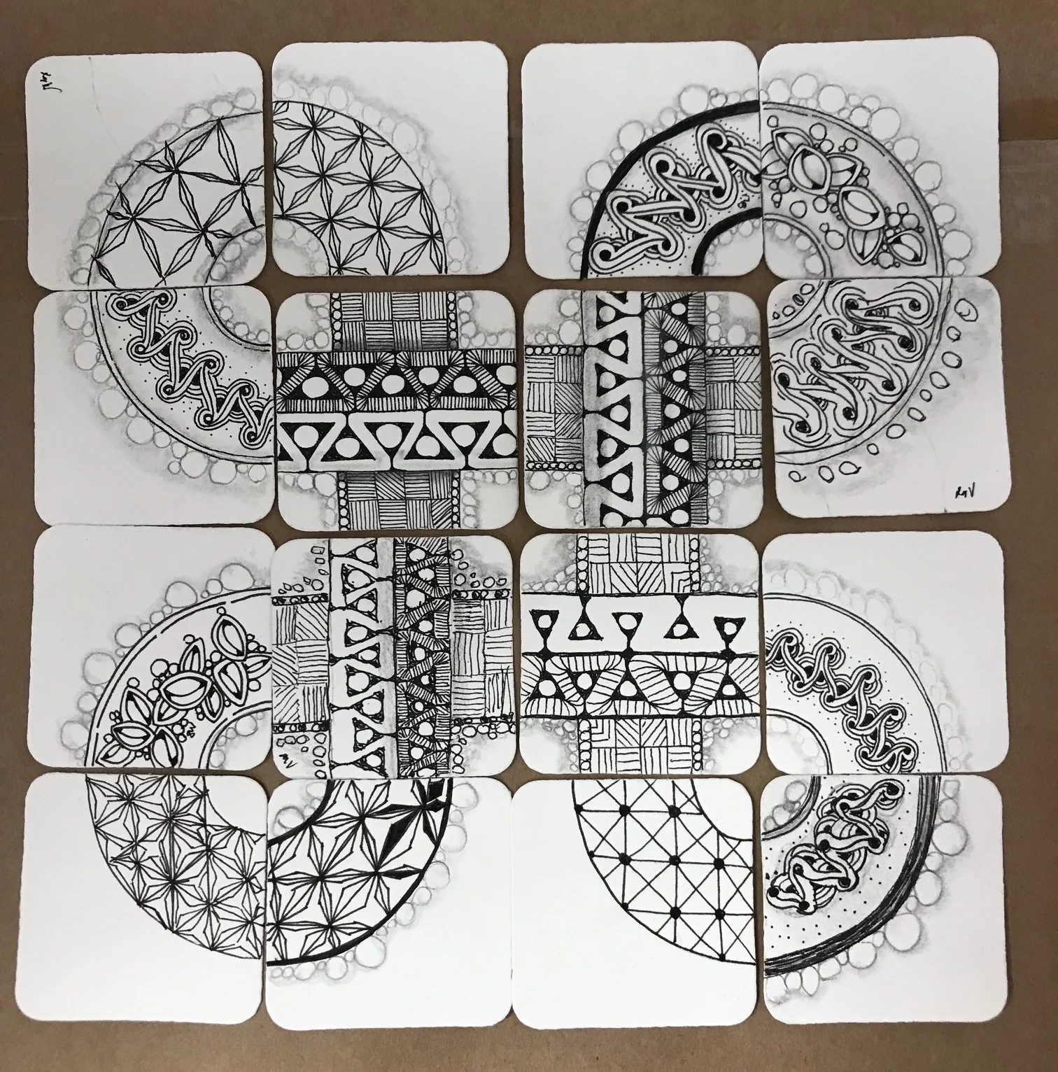 Zentangle Celtic Tile Class — Little Bit of Heart