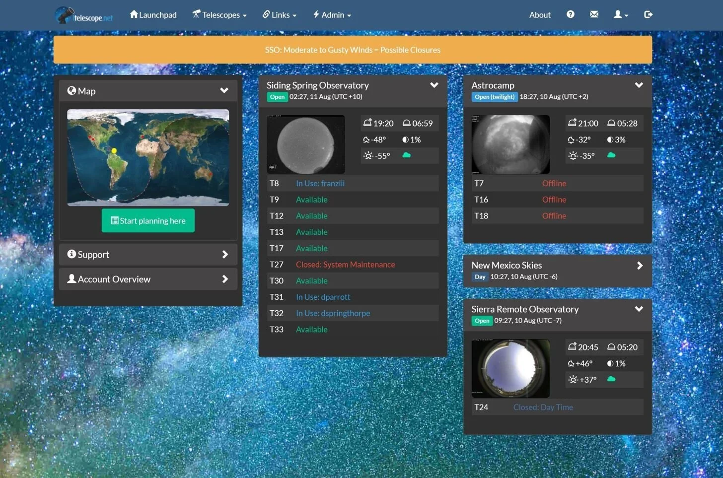 iTelescope - Leaders in Internet Astronomy since 2006