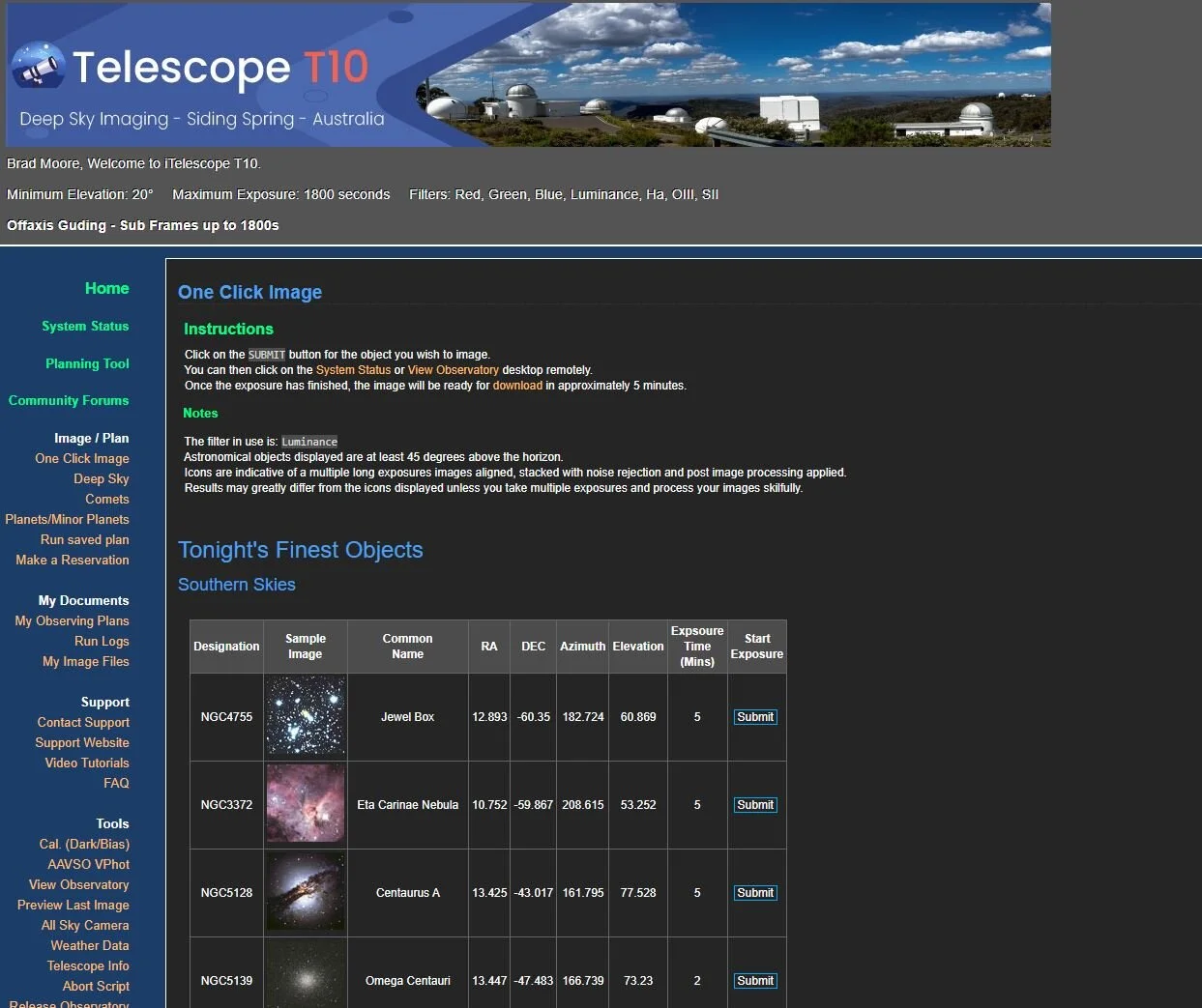 iTelescope - Leaders in Internet Astronomy since 2006